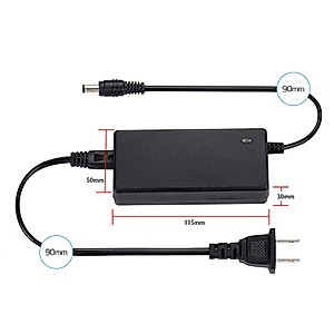 Nobsound DC 19V 4.74A 90W Power Supply Power Adapter Charger Universal 100-240V 50/60Hz AC Input for Amplifier Laptop DAC