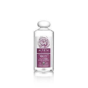 Alteya Organics Rose Water USDA Certified Organic Facial Toner, 17 Fl Oz/500mL Pure Bulgarian Rosa Damascena Flower Water, Award-Winning Moisturizer BPA-Free Bottle with Reducer