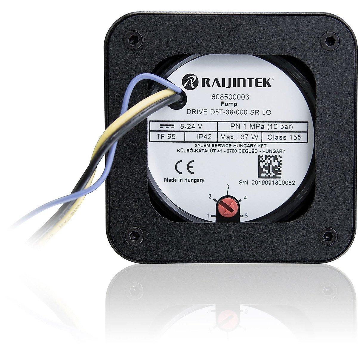 RAIJINTEK ANTILA D5 EVO RBW D5 Pump/Reservoir Combo with 200mm Reservoir, Rainbow A-RGB (5V Addressable) LED Light (0R40B00188)