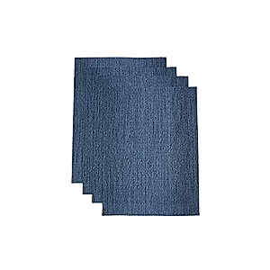 Chilewich Women's Ombre Table Mat Set of 4 (14x19), Ink 005, Blue, One Size
