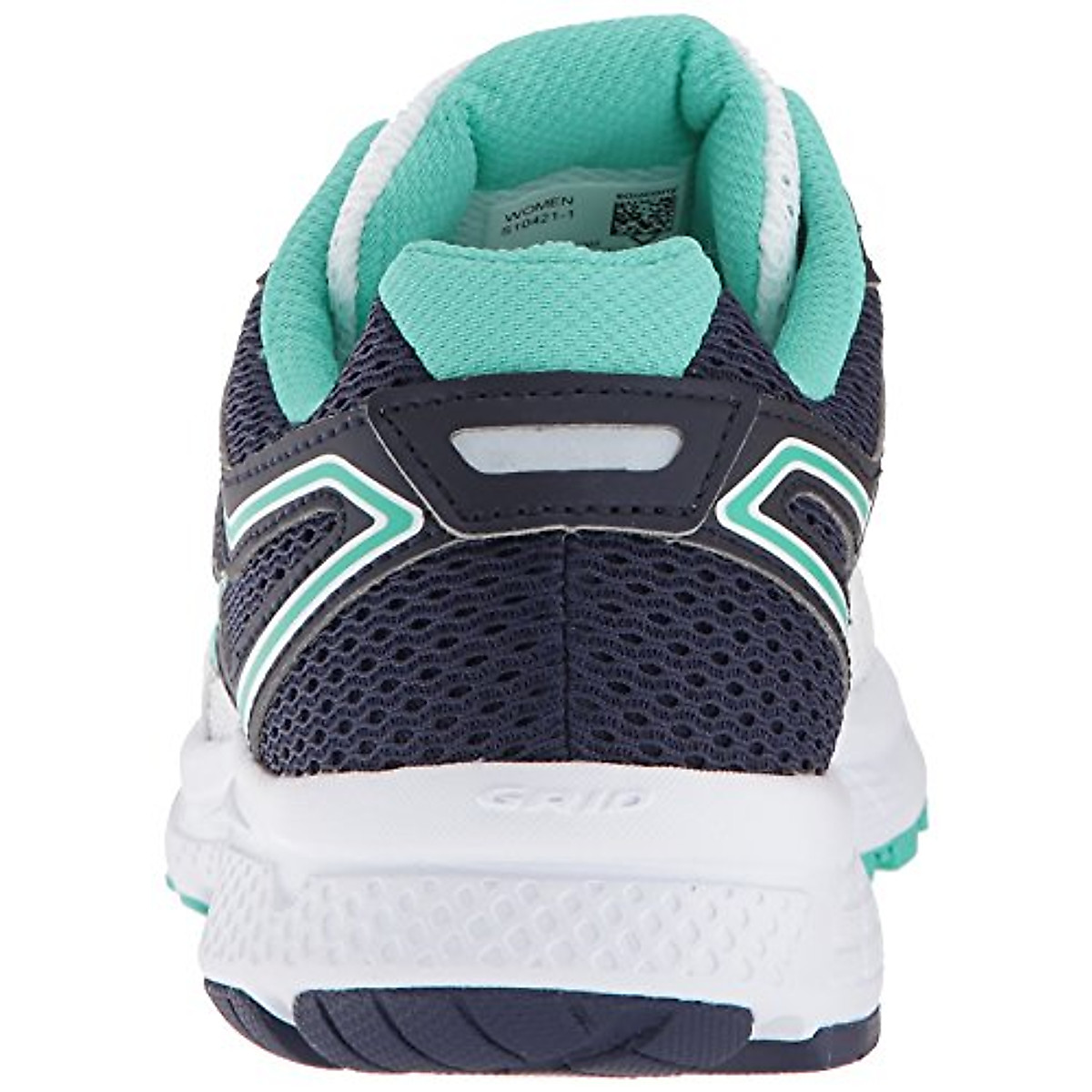 Saucony Women's Cohesion 11 Running Shoe, White/Teal, 8 Medium US
