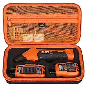 Aproca Hard Travel Storage Case, for Klein Tools ET310 AC Circuit Breaker Finder & 80016 Circuit Breaker Finder Tool Kit & RT250 GFCI Outlet Tester