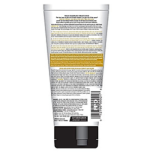 SoftSheen-Carson Magic Razorless Shaving Cream for Men, Hair Removal Cream, for Bald Head Maintenance, No Razor Needed, Depilatory Cream Works in 4 Minutes for Coarse Curly Hair, 6 oz