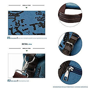 Segater® Women Shoulder bags Casual Vintage Hobo Canvas Handbags Top Handle Tote Crossbody Shopper Bags