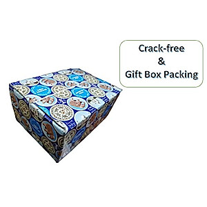 Frescorr (TM) - luxurious Atelier Marble and Wood Set of 4 Coasters, 4 x 4 inches for Drinks, Hot/Cold ,Coffee Mugs, Beer Cans ,Bar Glasses. Tea Table/Bar coasters