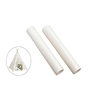 JEKANEL Three Pcs Pole Connectors for Wood Pole of Canvas Kids Teepee