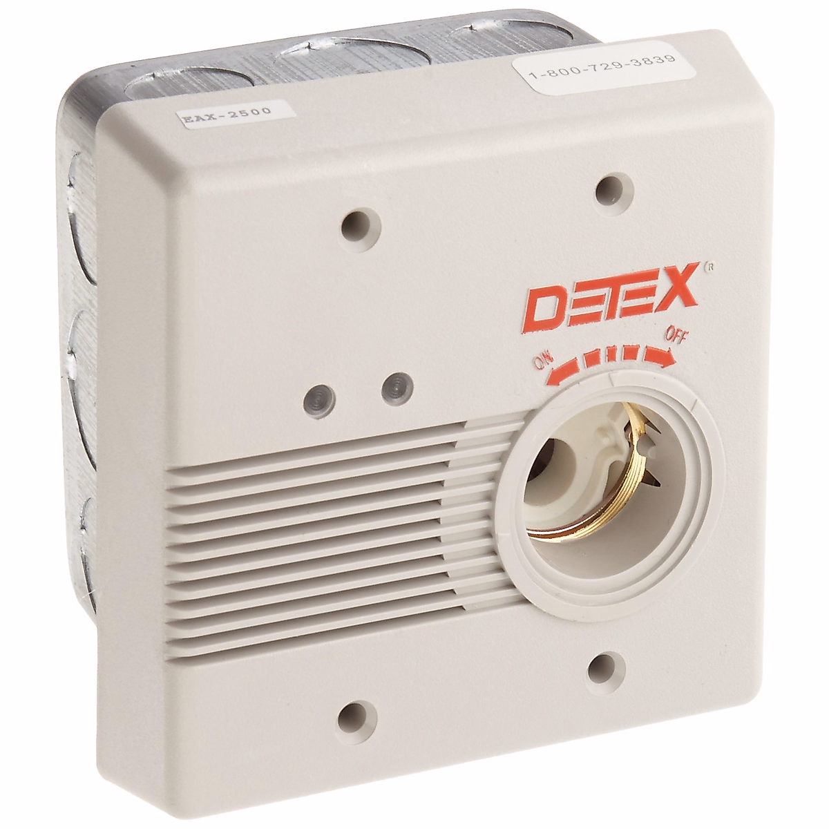 Detex EAX2500F Flush Mounted AC/DC Powered Door Alarm