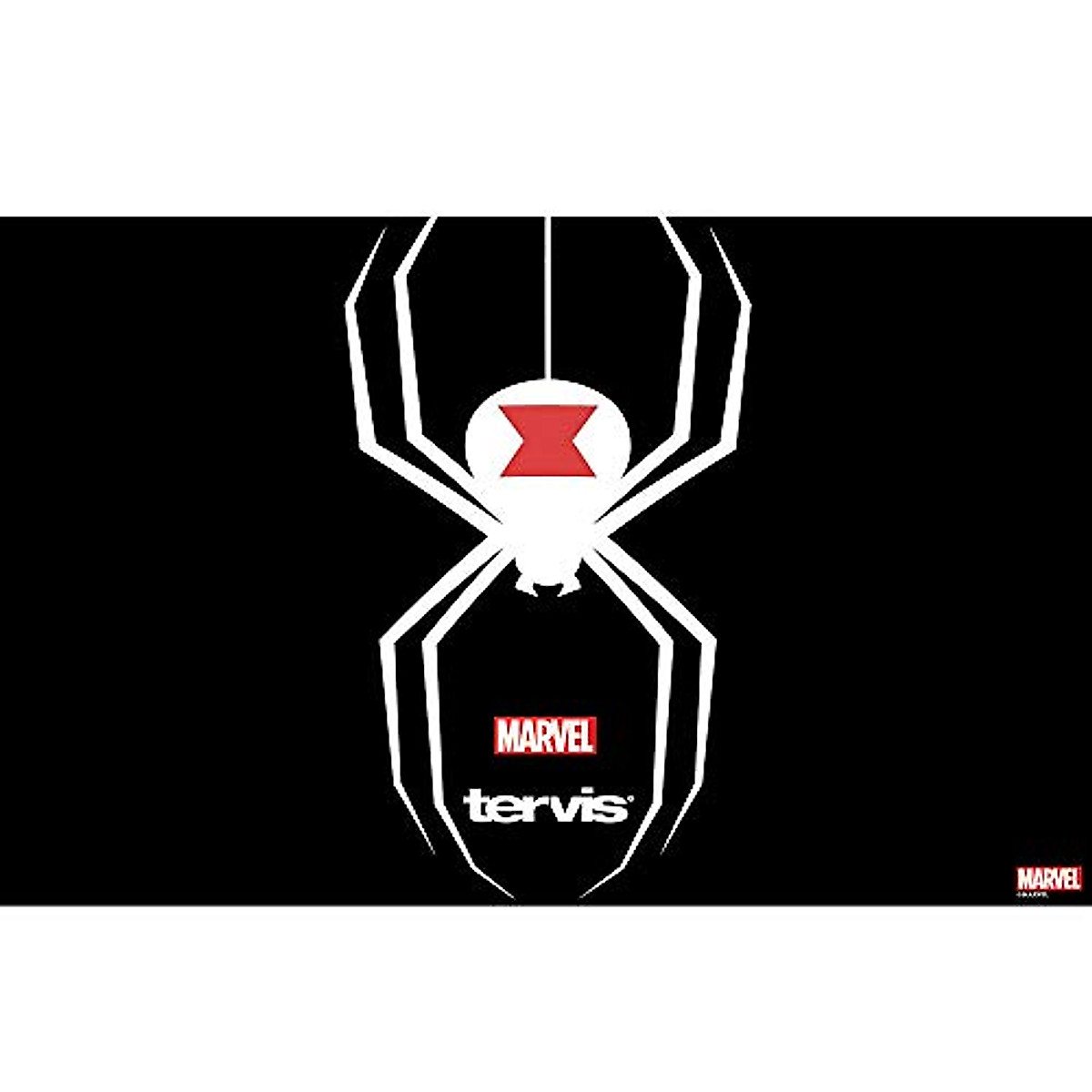 Tervis Marvel - Black Widow Triple Walled Insulated Tumbler Travel Cup Keeps Drinks Cold & Hot, 20oz Legacy, Stainless Steel