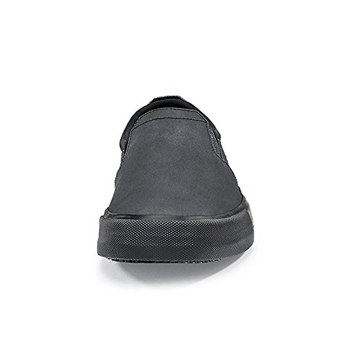 Shoes for Crews Ollie II, Mens, Women's, Unisex Slip Resistant Work Shoe Sneaker, Black Leather, Men's Size 13/Women's Size 14.5