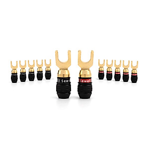 Sewell Deadbolt 45 Spade Plugs, 6 Pairs