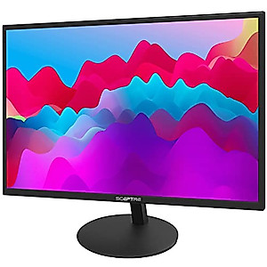 Sceptre 27-Inch FHD LED Gaming Monitor 75Hz 2X HDMI VGA Build-in Speakers, Ultra Slim Metal Black