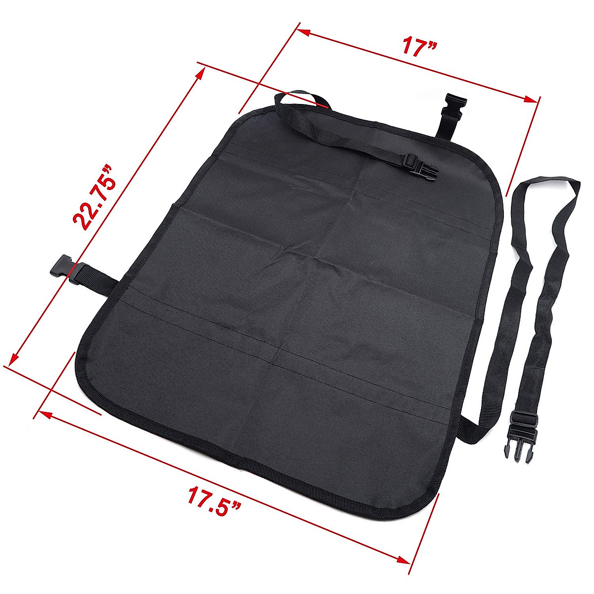 HTTMT- Waterproof Home Chair Car Seat Back Protector Child Kick Guard Mat Protects Shan [P/N:ET-CAR-MAT001]