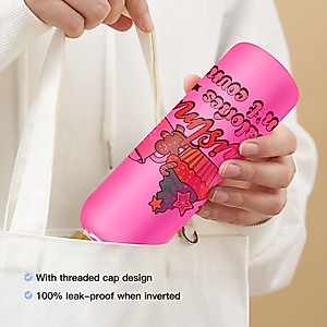 AGH 6 Pack Sublimation Glass Blanks With Bamboo Lid, 26 oz Rose Red Sublimation Cups, 750 ml Sublimation Beer Can Glass, Sublimation Straight Tumblers Watter Bottle for Juice, Soda, Drinks. Diy GIft