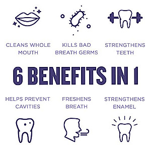 Listerine Total Care Anticavity Mouthwash, Fresh Mint, 3.2 Ounce