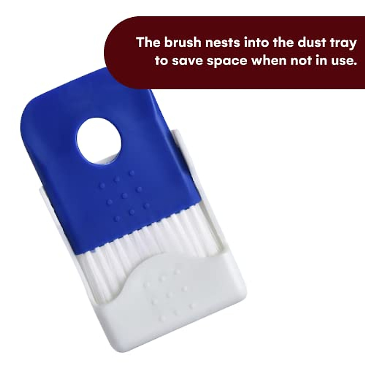 EFFORTLESS CLEANUP SET WTIH LASTING QUALITY MATERIAL: Keep your home or workspace spotless with this convenient dustpan and brush set. Enjoy effortless cleanups and lasting quality with every use.