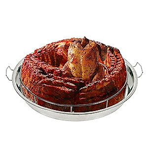 OLIGAI Rib Rack for Smoking and Grilling fit Large Big Green Egg,Rib ...