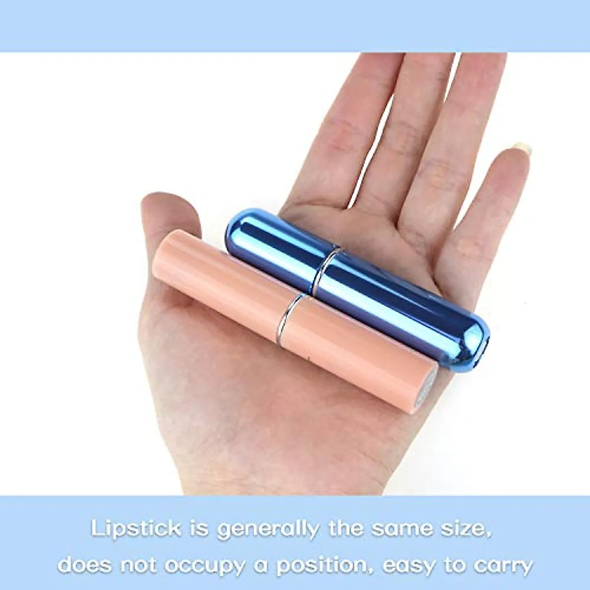 Portable Mini Refillable Perfume Atomizer Bottle，Atomizer Perfume Bottle,Refillable Perfume Spray, Scent Pump Case, Perfume Atomizer Refillable Travel 4 Pcs Pack of 5ml