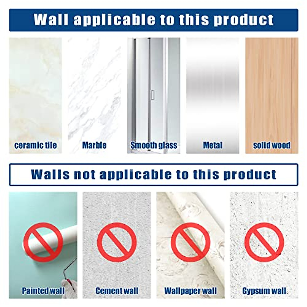 Adhesive Hooks,Waterproof 304 Stainless Steel Wall Hooks for Hanging Key,Coat,Towel,Kitchen,Bathroom Metal Adhesive Hanger Hooks Heavy Duty (2Pack, Silver)