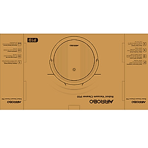 AIRROBO Robot Vacuum Cleaner, 2600Pa Strong Suction Power Robotic Vacuums, WiFi Connected, App Control, Works with Alexa and Google Home, Self Charging, Ideal for Hard Floor, Carpet, Pet Hair, P10