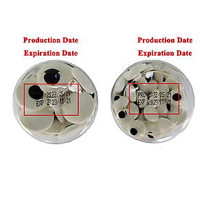 Eastron 2 Bottles Edible Candy Eyeballs Eyes Cake Cupcake Toppers Cookie Decorations Dessert Sprinkles for Halloween Christmas Birthday Party Supplies 5.4 Ounce, Two Size Mixed