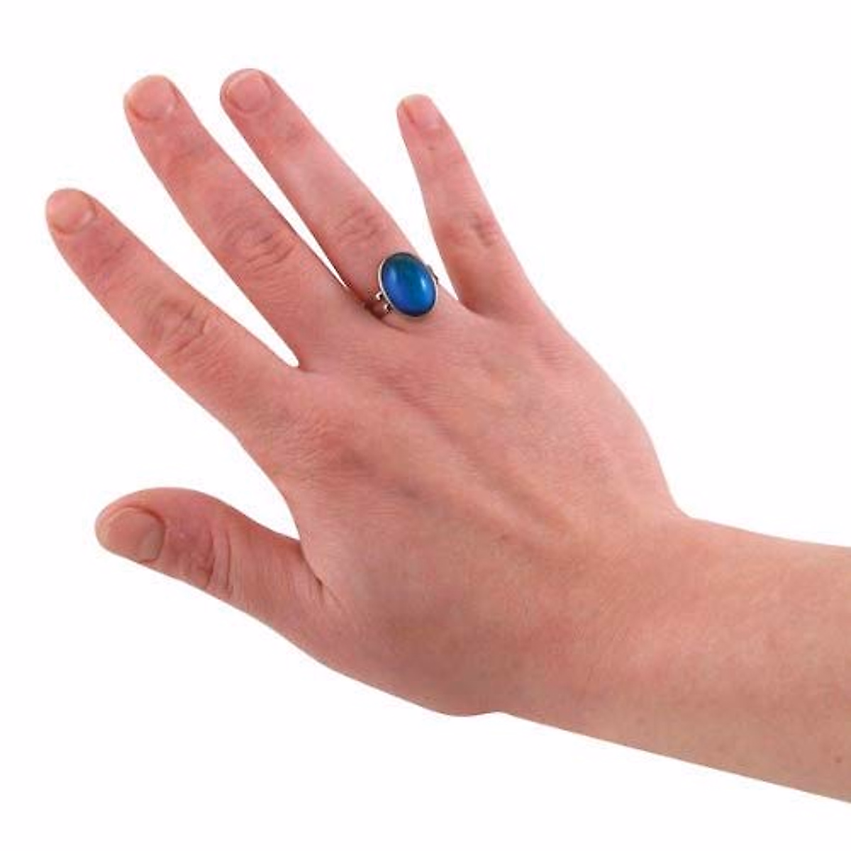 Bewild Original Oval Mood Ring (Adjustable Size) One Size fits All