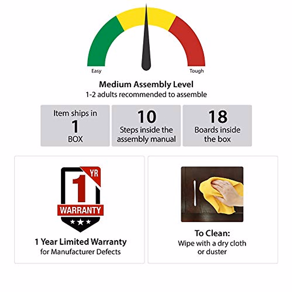 Ollie & Hutch Farmington 55 Gallon Aquarium Stand, Ivory