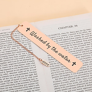 Baptism Gifts for Girls Boys, Baby Showe Gifts, First Communion Gifts for Goddaughter Godson Baby Teen Adult Boys Girls, Catholic Religious Bookmarks Gifts Serenity Prayer Bookmark