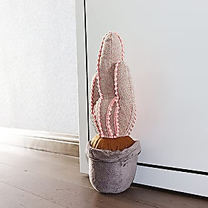 Decorative Cactus Door Stop-Cute Weighted Door Stopper for Home and Office Decoration