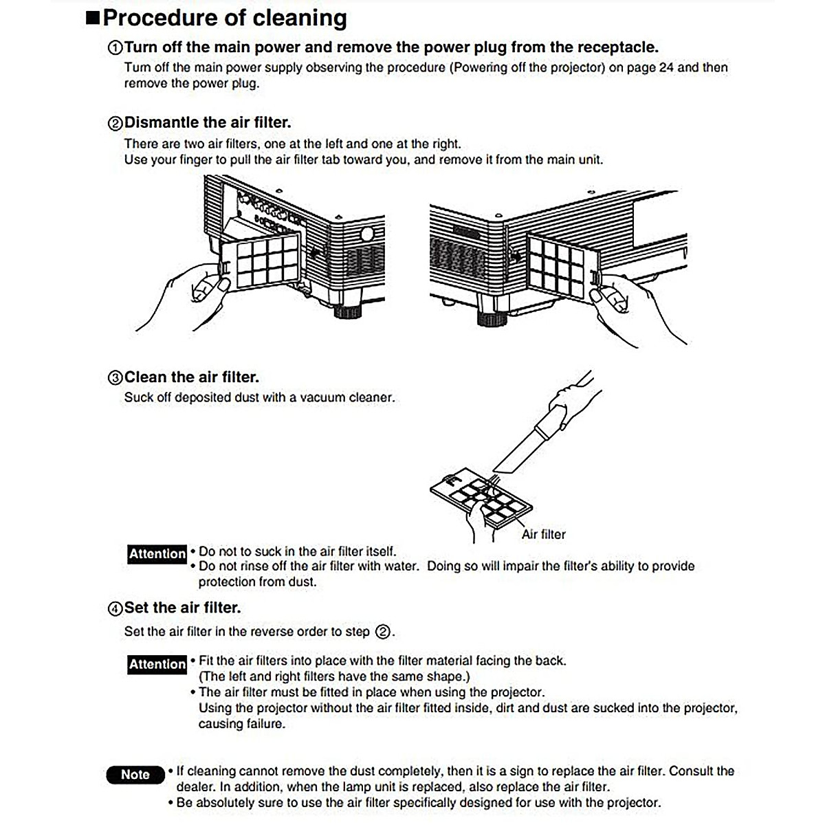 AKCTBOOM Replacement Projector Air Filter ET-ACF100 for PANASONIC PT-D5000,PT-D5100,PT-D5500,PT-D5600,PT-D6000,PT-DW5000,PT-DW6300,PT-DZ6700,PT-DZ6710,PT-F300,PT-F300NT,PT-FW300,PT-FW300NT