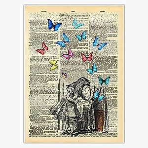 Alice in Wonderland - Let The Adventure Begin Bumper Sticker Vinyl Decal 5"