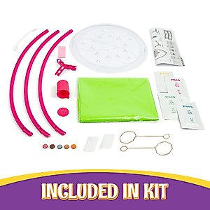 PAAS Eggsperiments: Pendulum Painting Egg Science Kit - Create Unique Paint Patterns on up to 20 Eggs! Easy Clean up with Included Table Cover, Perfect Arts and Crafts Activity for Easter