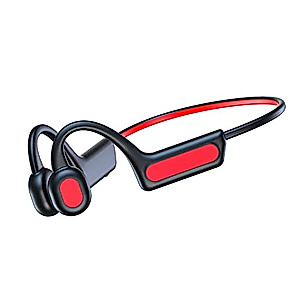 Bluetooth Headphones Noise Canceling - Bone-Conduction Headphones Bluetooth with Mic, Wireless Earphones, Open-Ear Waterproof Sport Headsets for Running Cycling Yoga Hiking