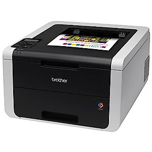 Brother HL-3170CDW Digital Color Printer with Wireless Networking and Duplex, Amazon Dash Replenishment Ready