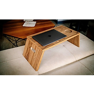 Laptop Stand, Foldable Bed Tray, Wooden Gift, Portable Foldable Tour Table, Breakfast Serving Tray, Multifunctional Coffee Table,Home GiftSCR