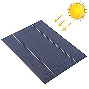 VINGVO Portable Photovoltaic Panels, Energy Saving Solar Panel Module, Lightweight Small Power Electrical Appliances for Camping Home Solar Stree Tree