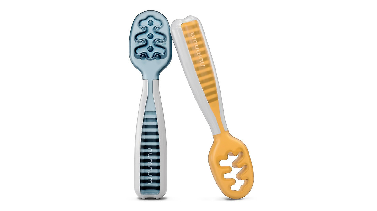 NumNum Baby Spoons Set for Self-Feeding | Ideal for 6+ Months
