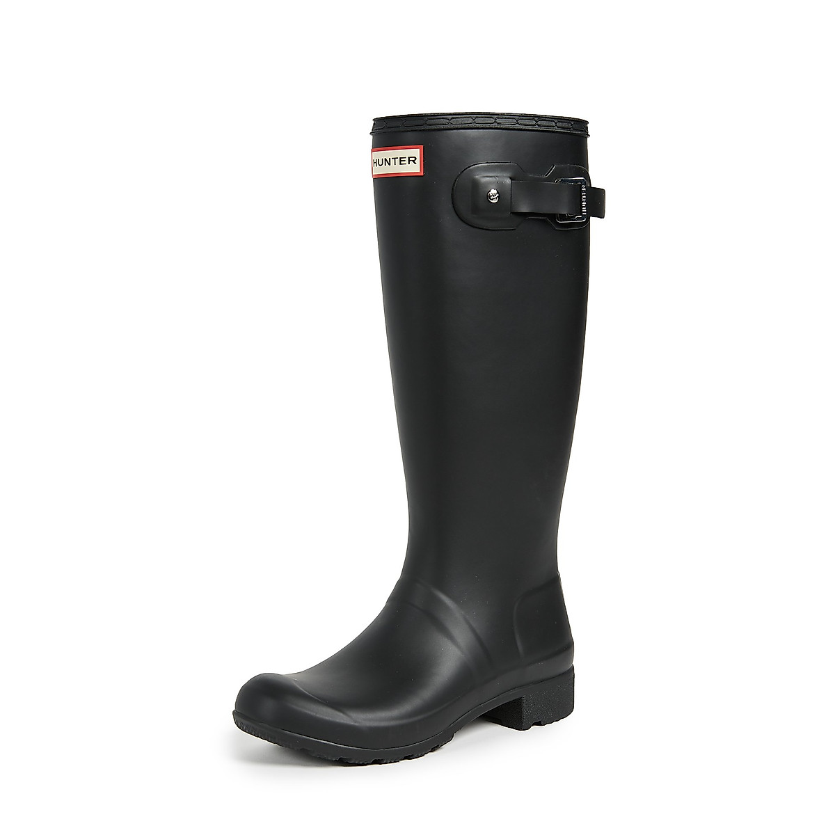 HUNTER Original Tour Packable Boot Black Matte 9 M