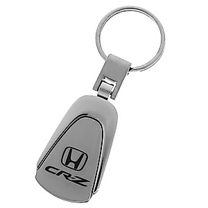 Au-TOMOTIVE GOLD Tear Drop Key Chain for Honda CR-Z (Chrome)