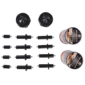 Bench Dog 518609 Bench Cookie® Plus Master Kit 28pce 28pce, Black