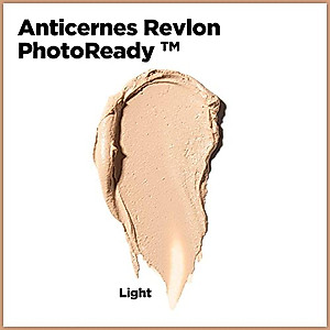 Concealer Stick by Revlon, PhotoReady Face Makeup for All Skin Types, Longwear Medium- Full Coverage with Creamy Finish, Lightweight Formula, 002 Light, 0.11 Oz