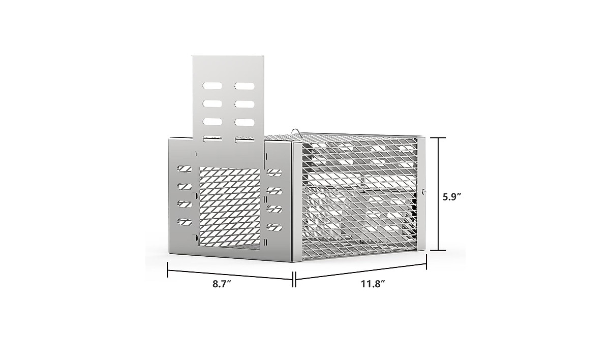 WHJIACHU Humane Mouse Trap | Continuous Dual Entry Rat Trap