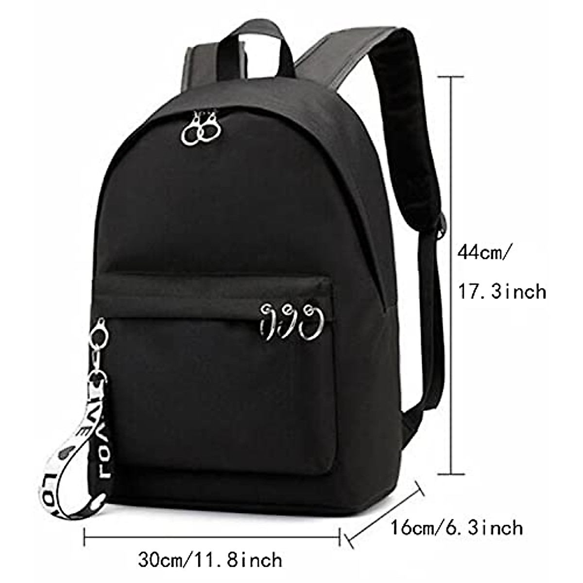 WANHONGYUE Anime Tokyo Ghoul Kaneki Ken Luminous Backpack Book Bag Laptop School Bag Cosplay Daypack Rucksack Bag 1127/4