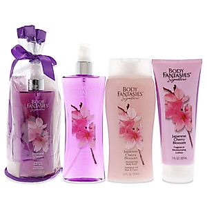 Body Fantasies Signature Japanese Cherry Blossom 3 Piece Gift Set for Women