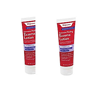 2 Pack Walgreens Intensive Healing Eczema Lotion 3.5 oz