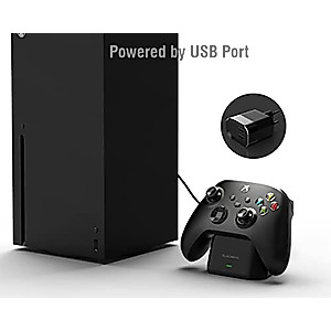 ElecGear Xbox Solo Charging Dock with 1200mAh Rechargeable Battery, Wall Mount and Desktop Dual Purposes USB Charger Stand Docking Station for Xbox Series X|S, Xbox One, S, X Wireless Controller