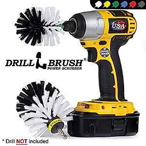 Drill Brush - Truck - Car - Motorcycles - Cleaning Supplies - Truck Accessories - Detail Brush - Wheels - Tires - Bed Liner - Truck Tool Box - Tonneau Cover - Windshield - Glass Cleaner - Leather