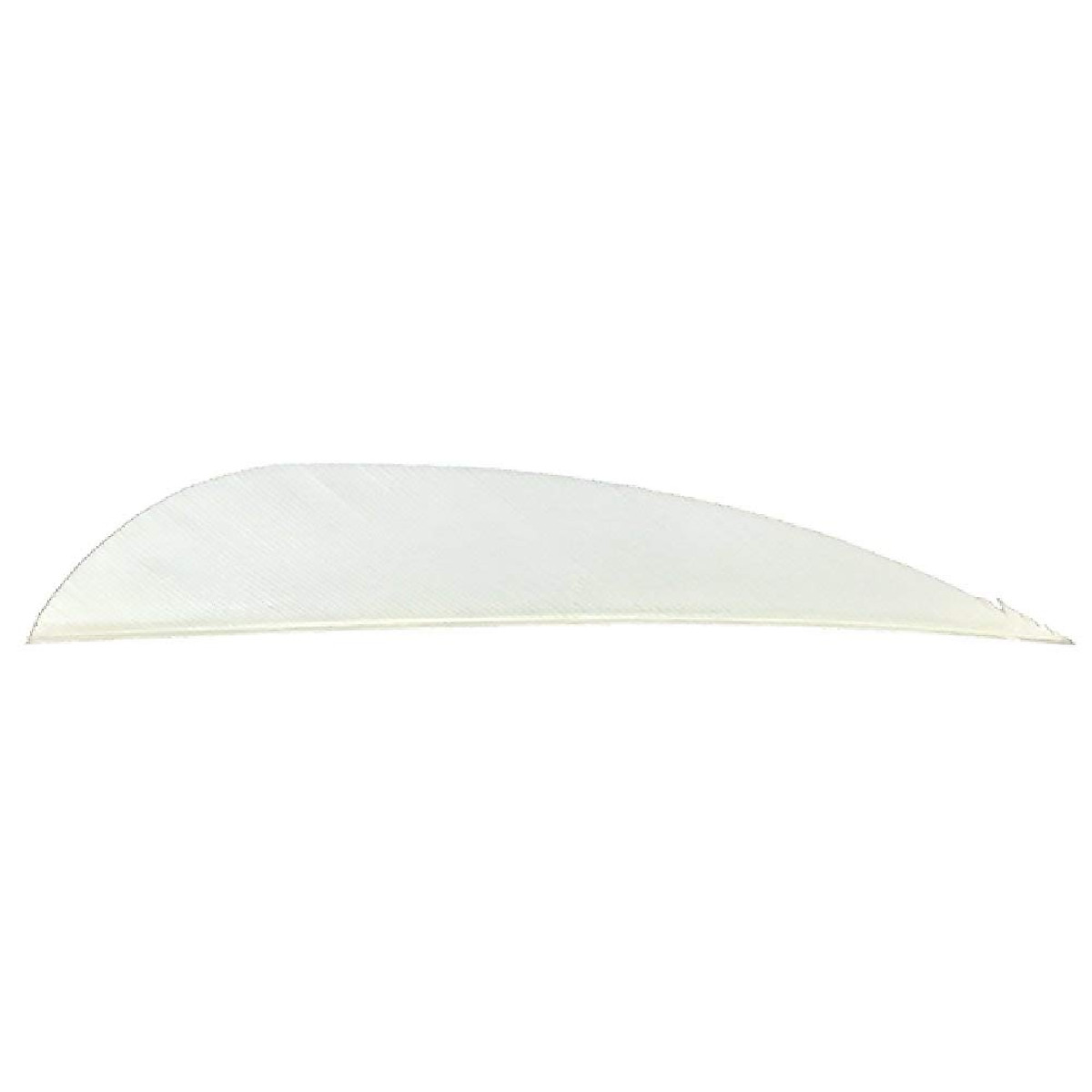 Gateway Parabolic Feathers White 4 in. LW 100 pk.