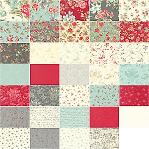 Howard Marcus Collections for a Cause Etchings 34 Fat Quarters Moda Fabrics 44330AB