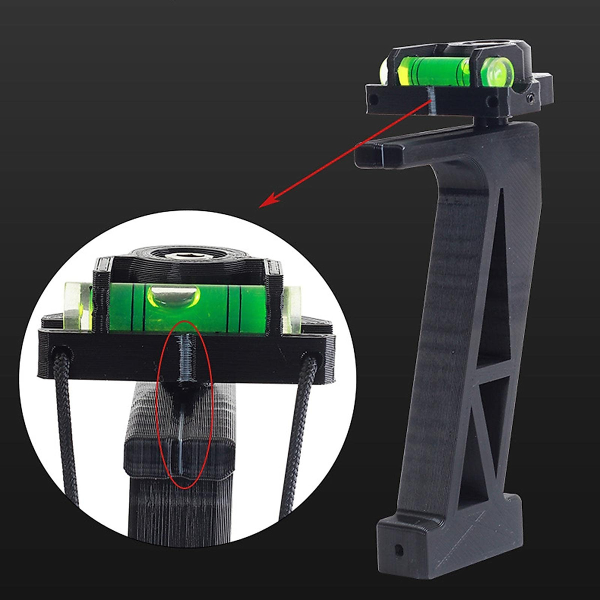 B Baosity Compound Bow Release Aid, Posture Corrector, Training Device, with Level Bubble Design Trainer