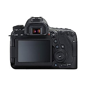 Canon EOS 6D Mark II DSLR Camera (Body Only), Canon BG-E21 Battery Grip, 2 Spare Batteries